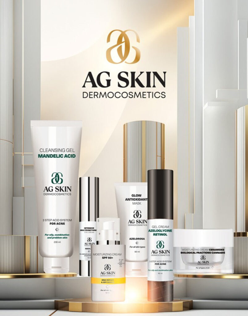 AG SKIN DERMOCOSMETICS - Innovative face care cosmeceuticals
